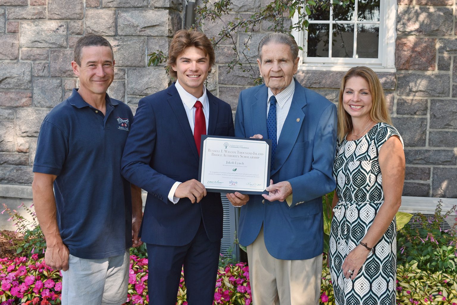 First Recipients of the Russell I. Wilcox Thousand Islands Bridge ...