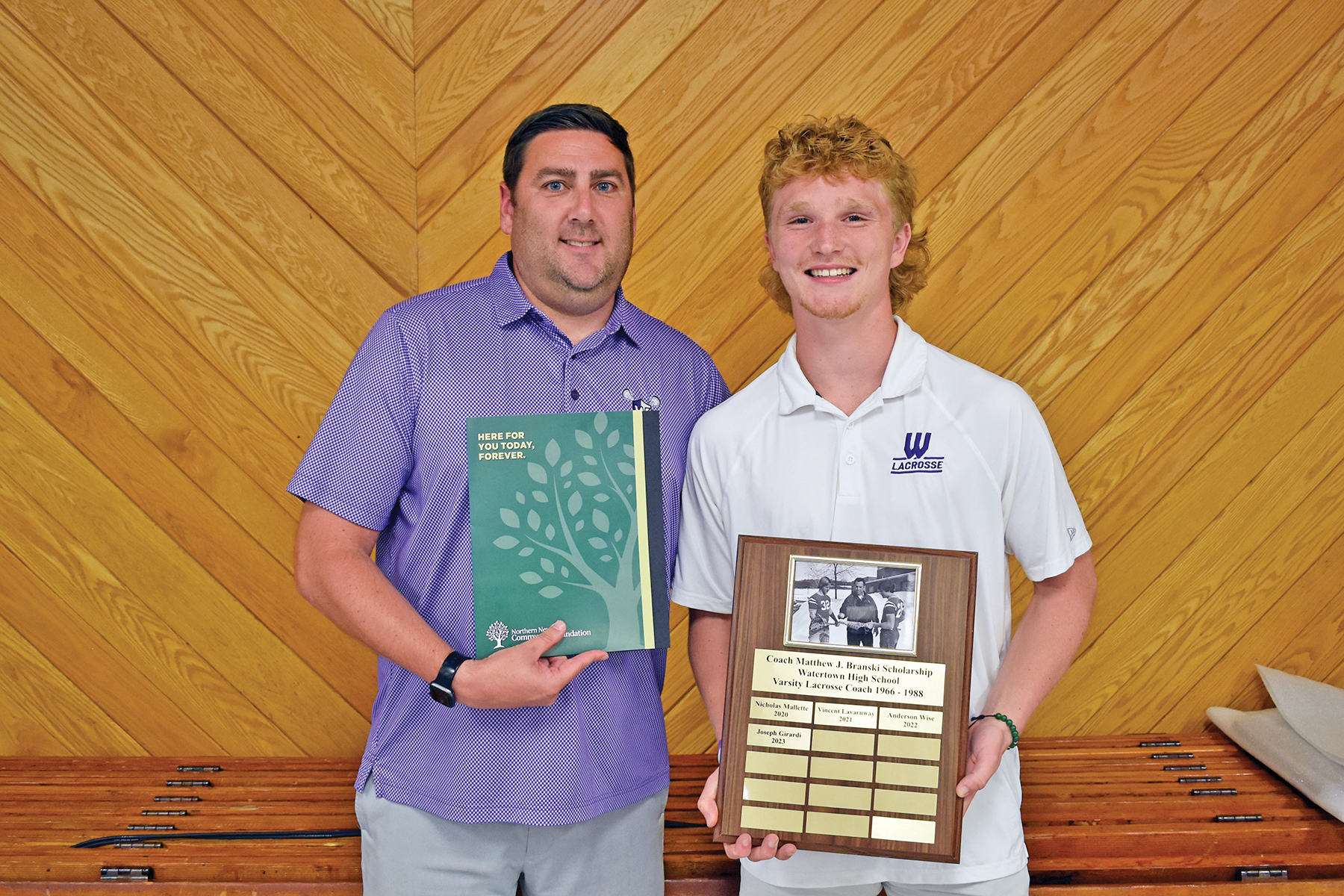 Watertown High’s Girardi Named Coach Matthew J. Branski Award Recipient