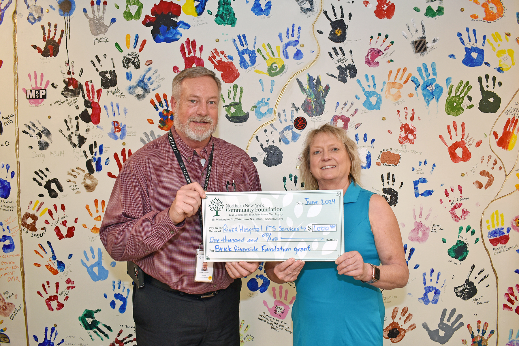 Cary and Janet Brick Riverside Foundation Grant Supports River Hospital ...